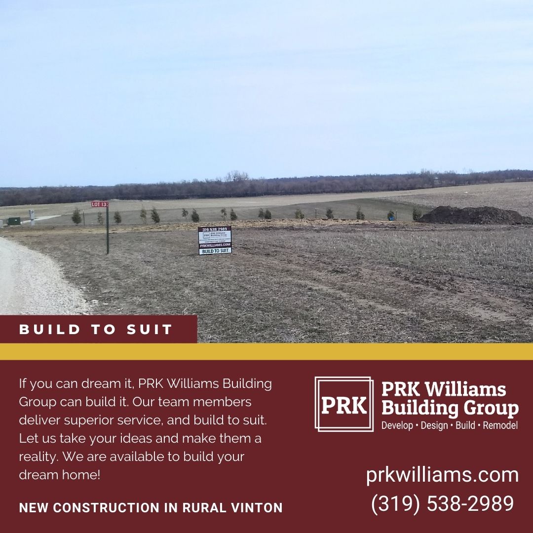 Build to Suit Home in Vinton, Iowa | PRK Williams